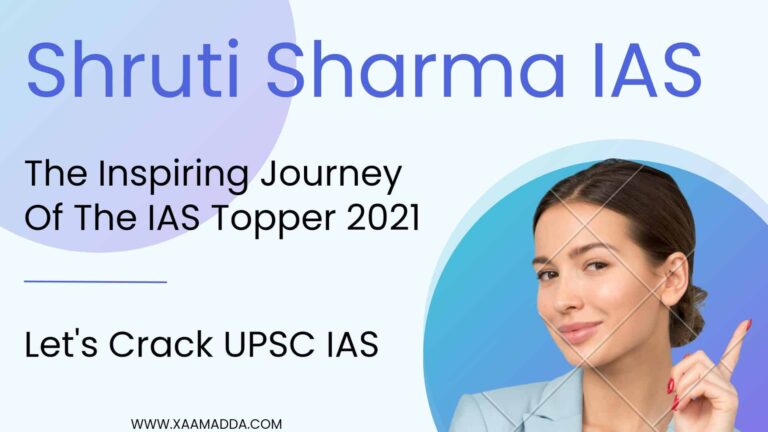 Shruti Sharma IAS- Age, Boyfriend, Family, Biography & More: The ...