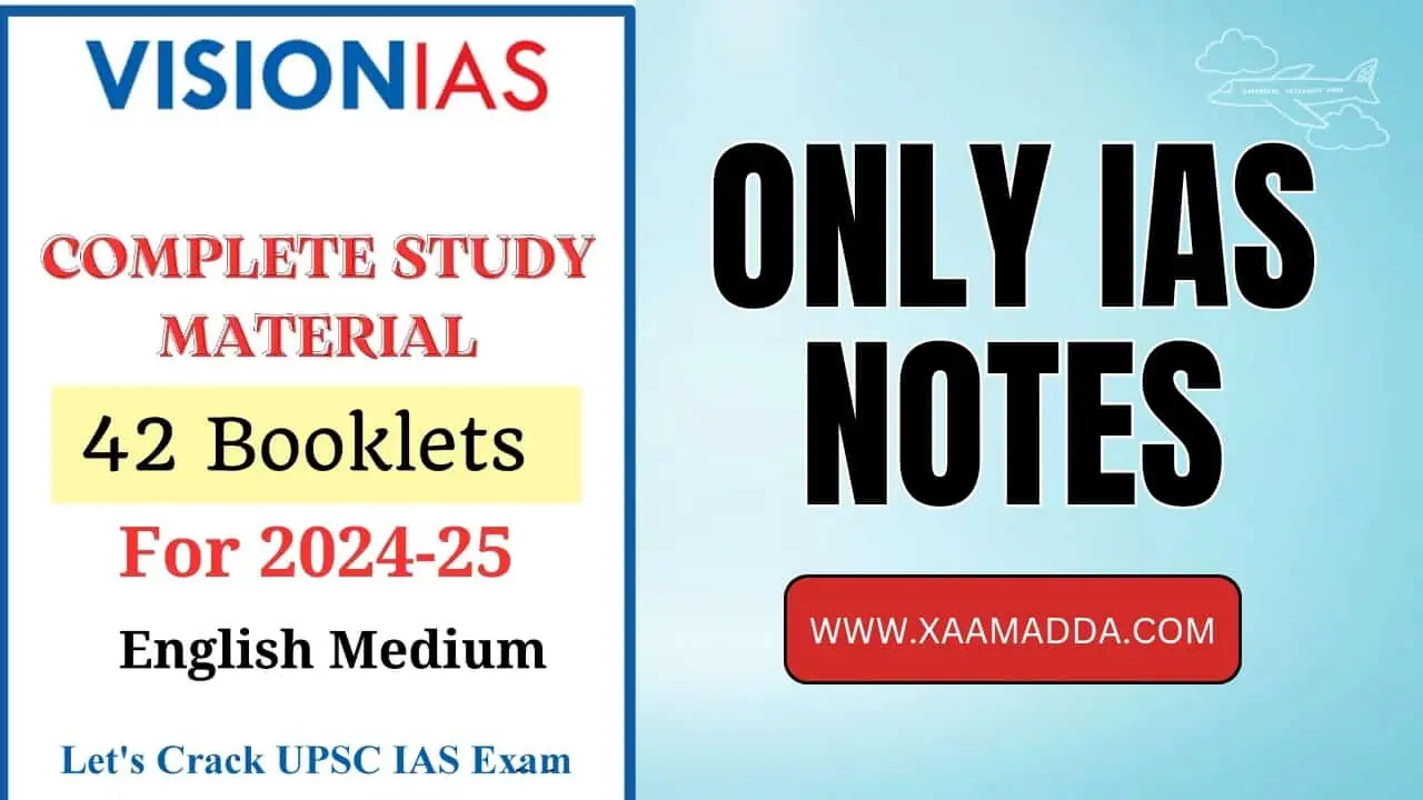 Only IAS Notes - XaamAdda